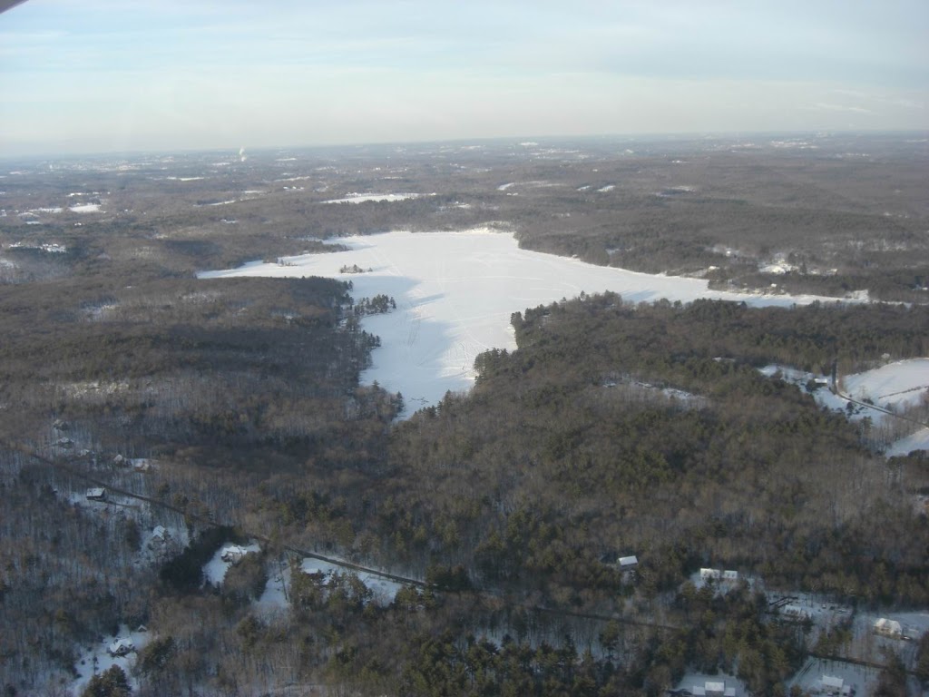 Flying High Above Manchaug Pond | Manchaug Pond Foundation