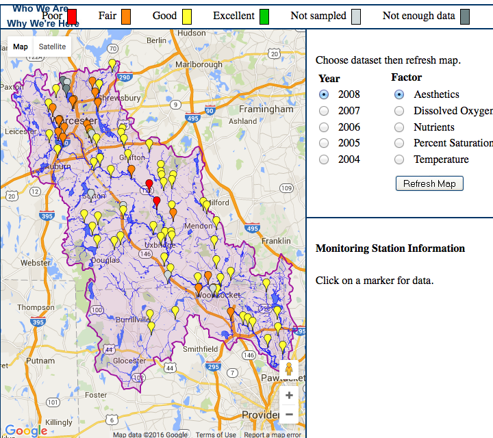 BRC Interactive Map | Manchaug Pond Foundation