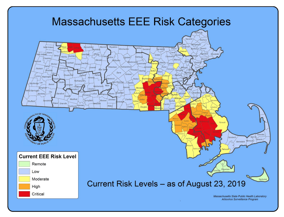 Aerial Spraying in Douglas and Sutton for Risk of EEE | Manchaug Pond ...