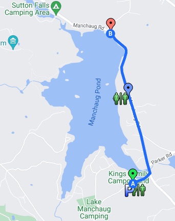 The DAM Race Map Course | Manchaug Pond Foundation