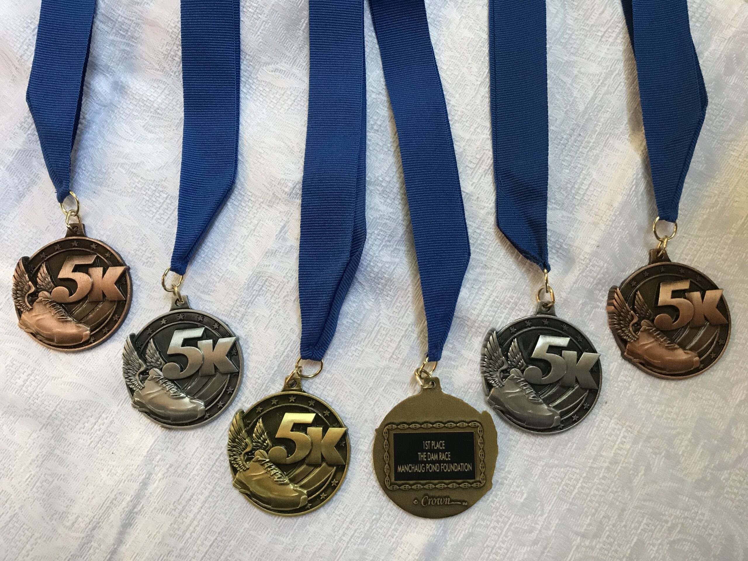 2023 The Dam Race Medals | Manchaug Pond Foundation